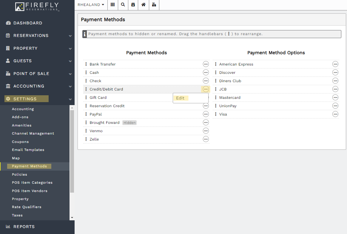 Accounting Setup - Cash Accounting
