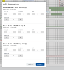 Advanced Reservation Grid Features