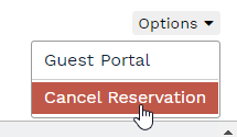 Cancel a Reservation
