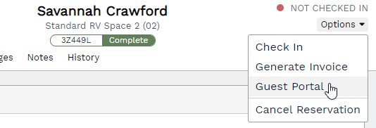 Using the Guest Portal