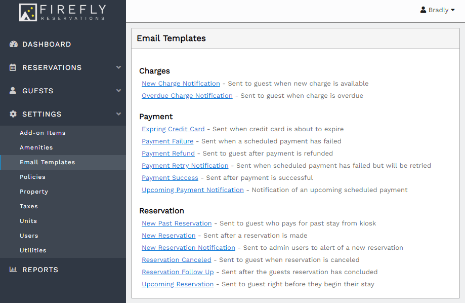 Customizing Email Templates