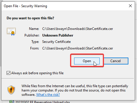 POS Register Secure Print Setup