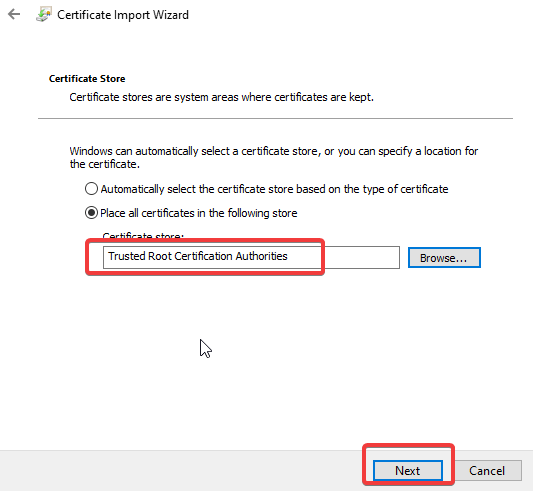 Setting up Secure Print