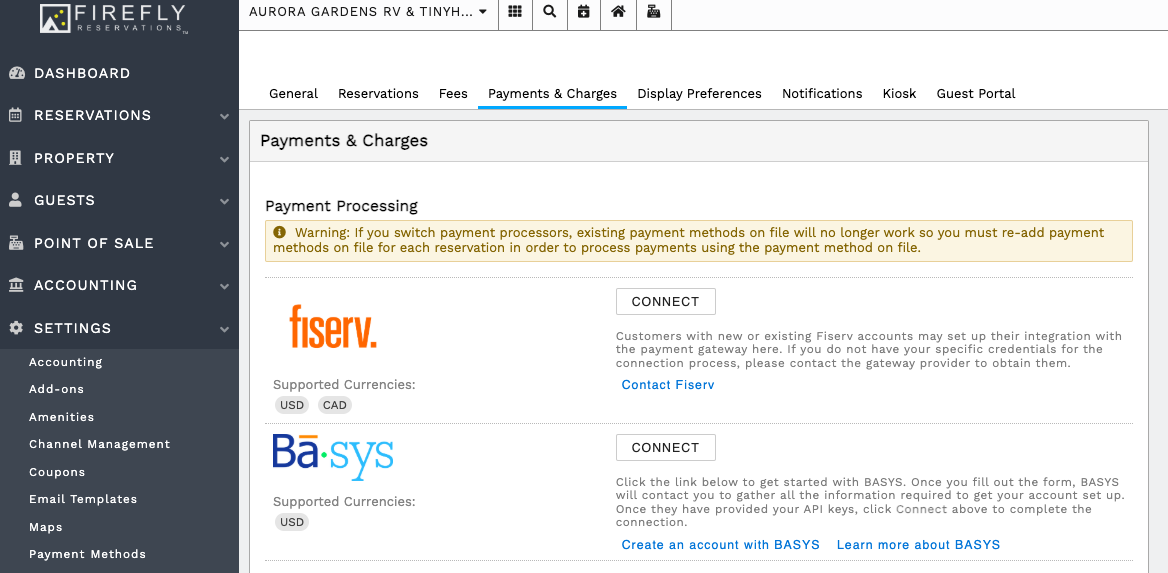Payment Processing Overview and Set Up