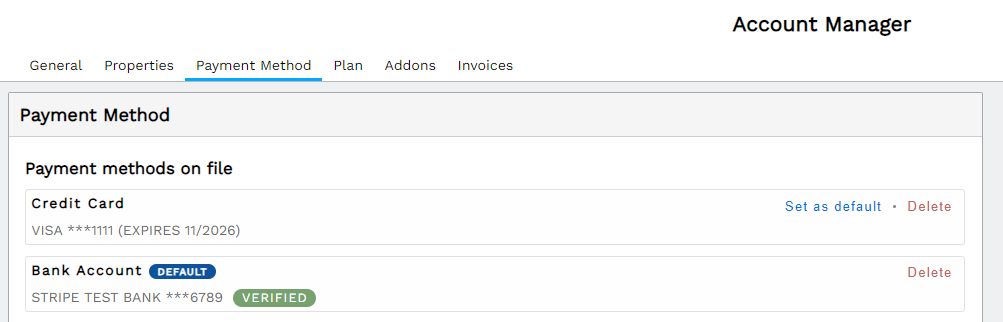 Pay For Your Firefly Account - Add or Update Payment Information