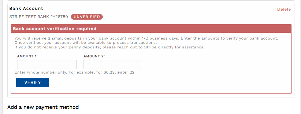 Pay For Your Firefly Account - Add or Update Payment Information