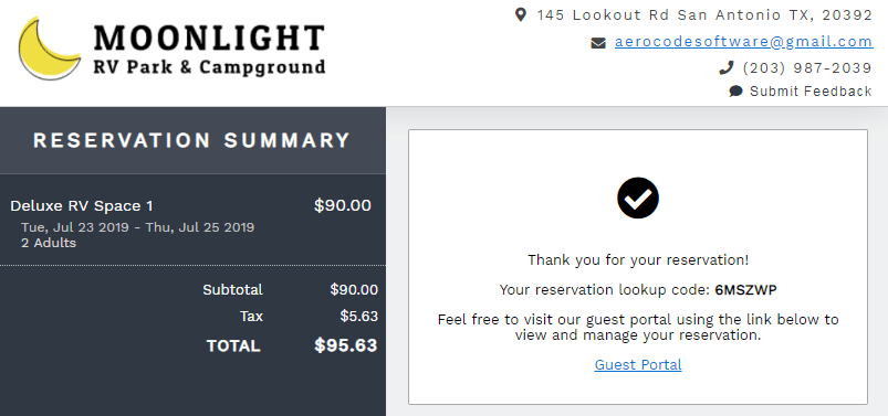Using and Customizing the Reservation Portal