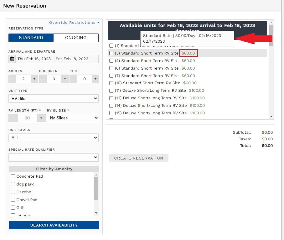 How can I see the rate Firefly used? - Rate Calculation Descriptions