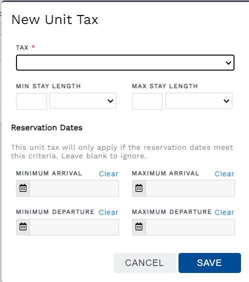 Tax Rules - Setting Up Taxes