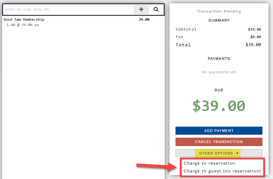 Firefly Point of Sale Setup and Use