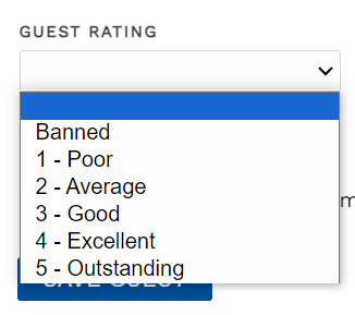 How do I ban a guest in Firefly?