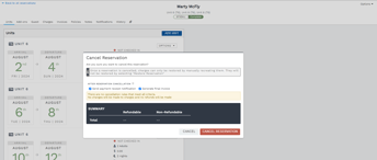 Cancel a Reservation