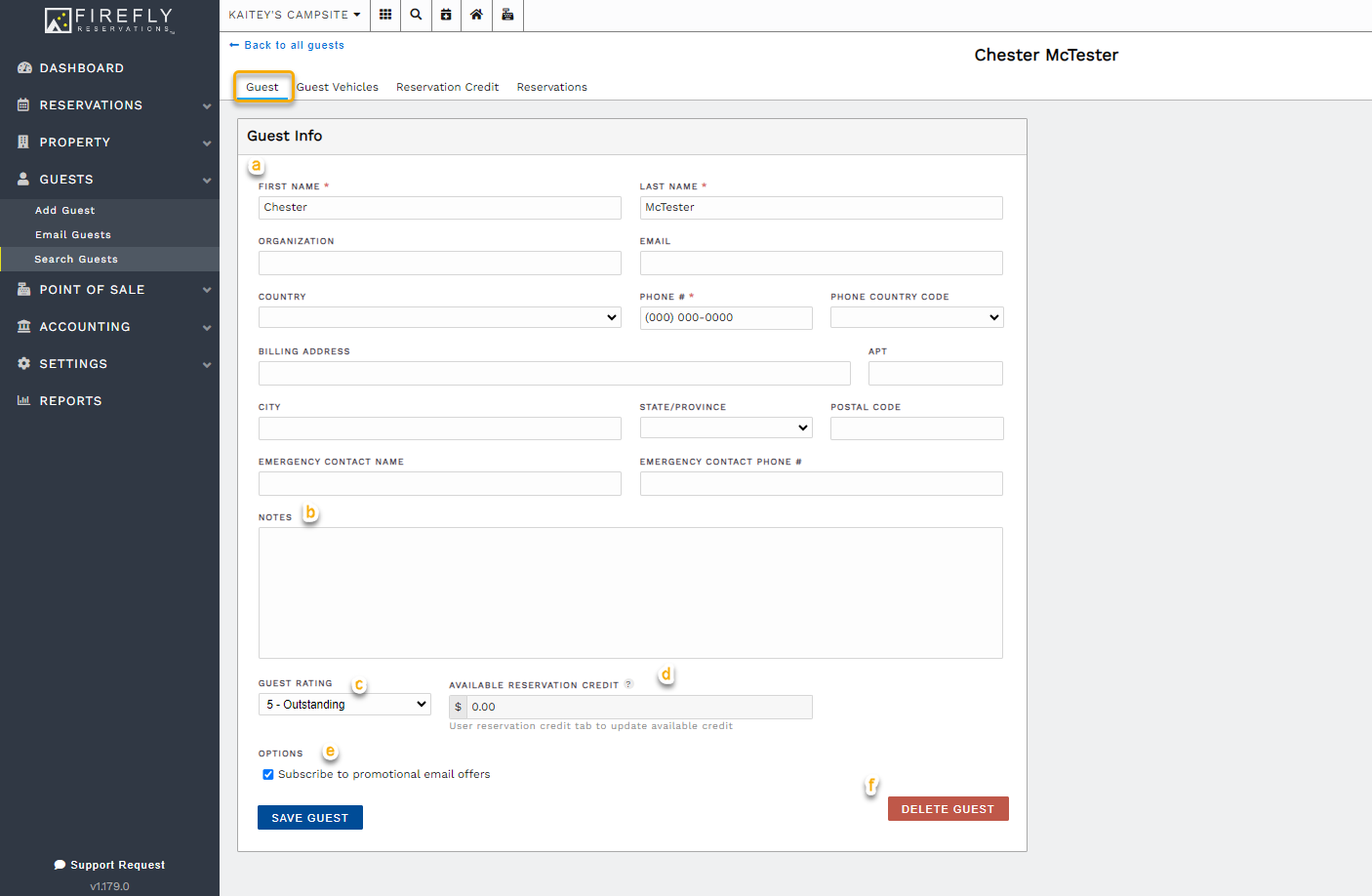 Understanding the Guest Profile